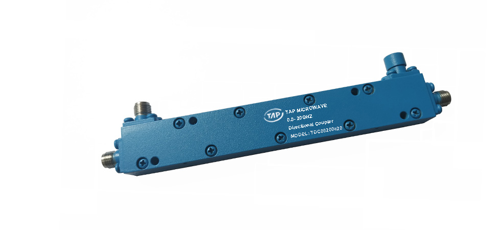 TDC05200A20 0.5-20GHz 20dB Directional Coupler - TAP Microwave