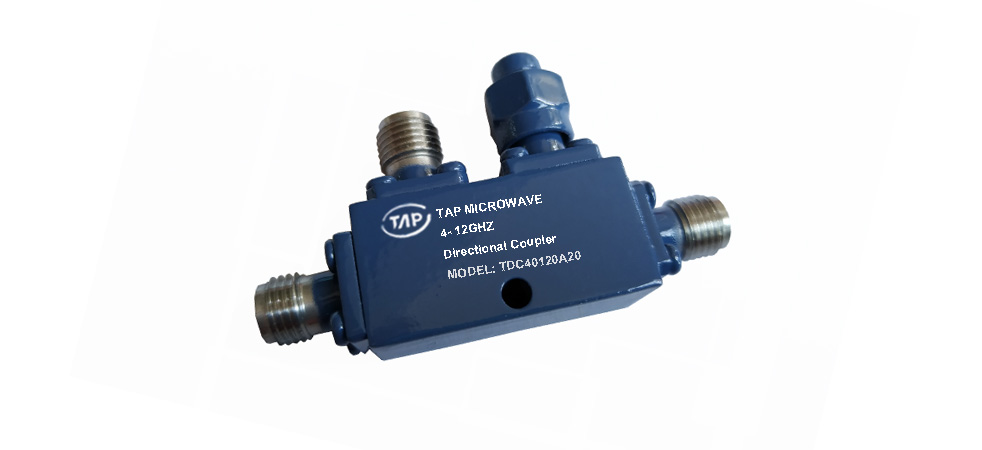 TDC40120A20 4-12GHz 20dB Directional Coupler - TAP Microwave