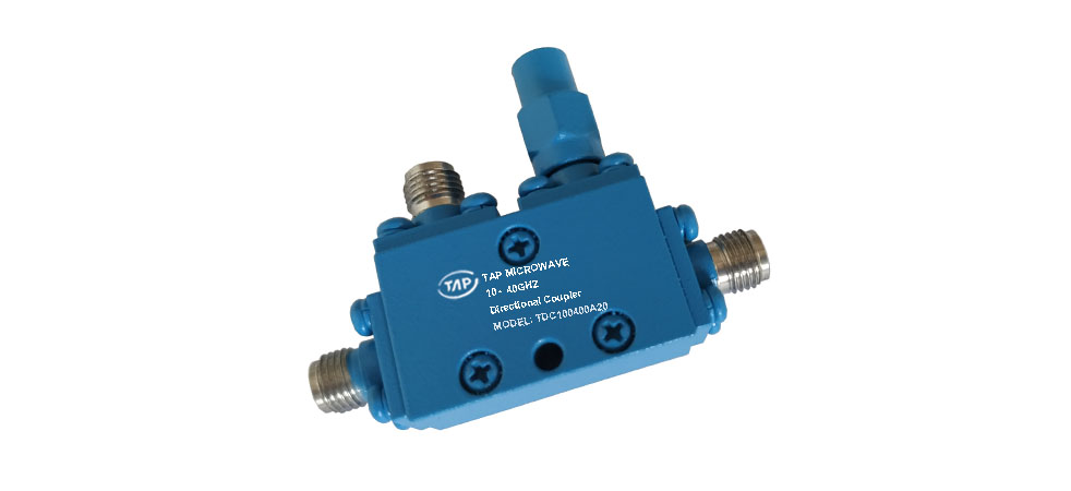 TDC100400A20 10-40GHz 20dB Directional Coupler - TAP Microwave