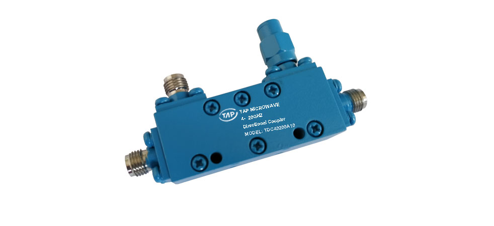TDC40200A10 4-20GHz 10dB Directional Coupler - TAP Microwave