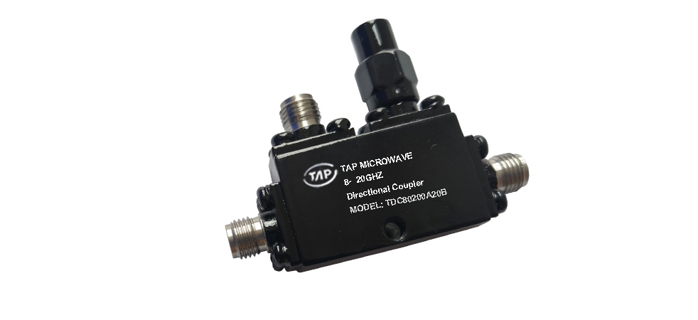 TDC80200A20B 8-20GHz 20dB Directional Coupler - TAP Microwave