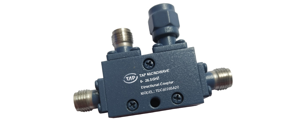 TDC60265A20 6-26.5GHz 20dB Directional Coupler - TAP Microwave
