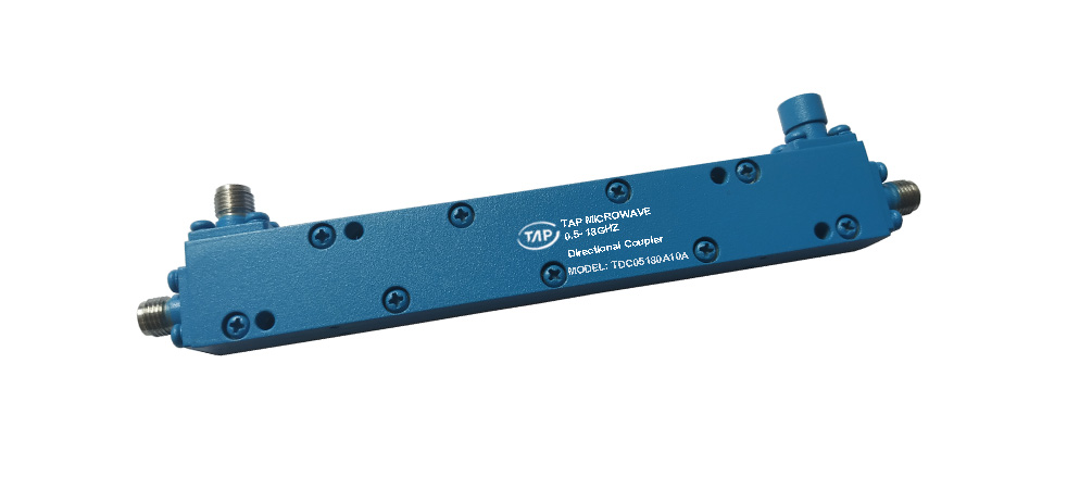 TDC05180A10A 0.5-18GHz 10dB Directional Coupler - TAP Microwave