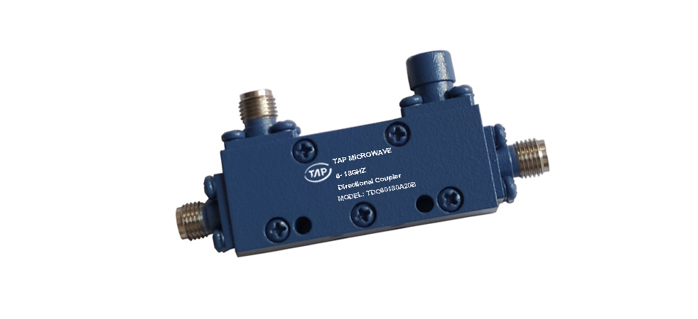TDC60180A20B 6-18GHz 20dB Directional Coupler - TAP Microwave