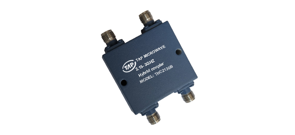 THC2130B 2.15-3.0GHz 3dB 180 degree Hybrid Coupler - TAP Microwave