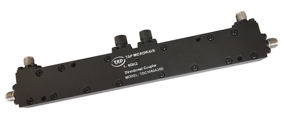 TDC1060A30D 1-6GHz 30dB dual Directional Coupler - TAP Microwave