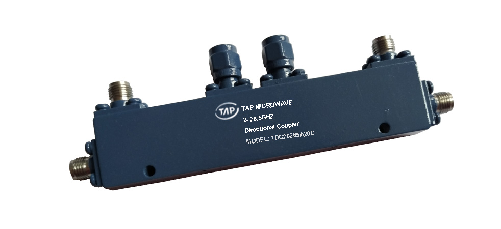 TDC20265A20D 2-26.5GHz 20dB dual Directional Coupler - TAP Microwave