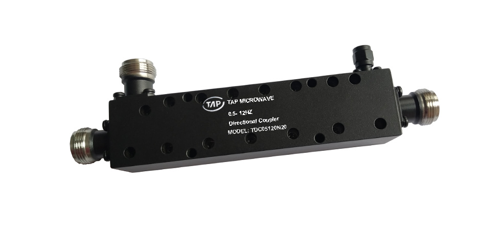 TDC05120N20 0.5-12GHz 20dB Directional Coupler - TAP Microwave