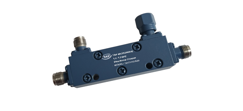 TDC1117A30 1.1-1.7GHz 30dB Directional Coupler - TAP Microwave