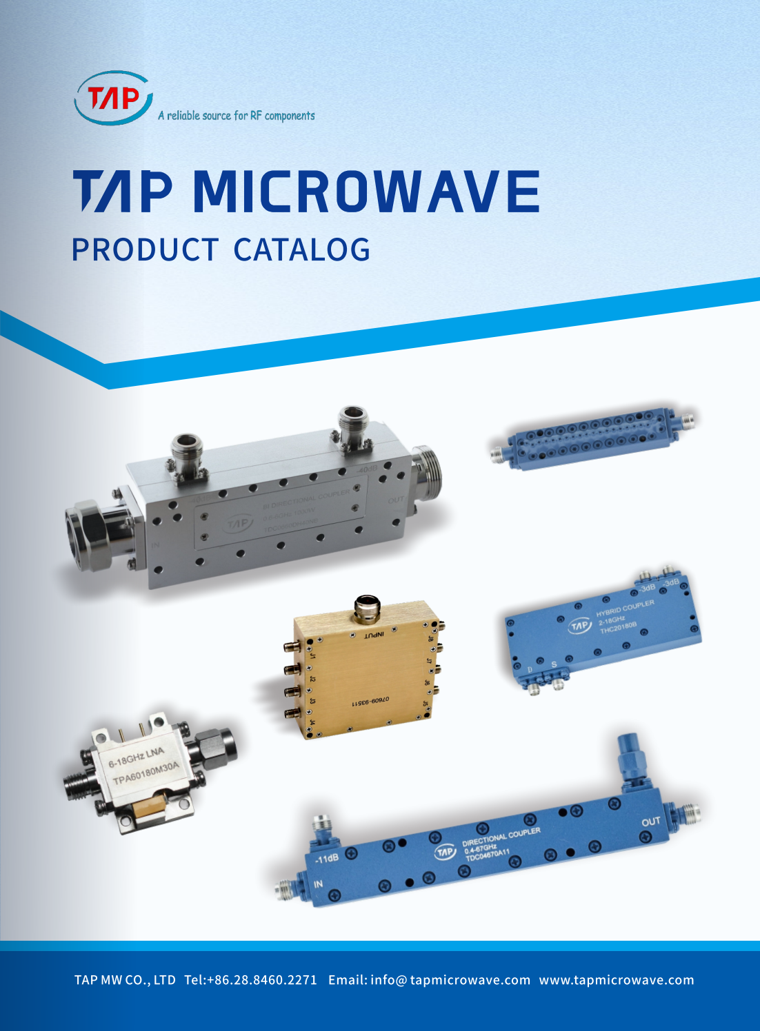 Discover TAP Microwave’s latest 2025 Product Catalog - TAP Microwave